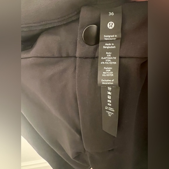 lululemon athletica | Pants | Mens Abc Black Lulu Lemon Pants | Poshmark